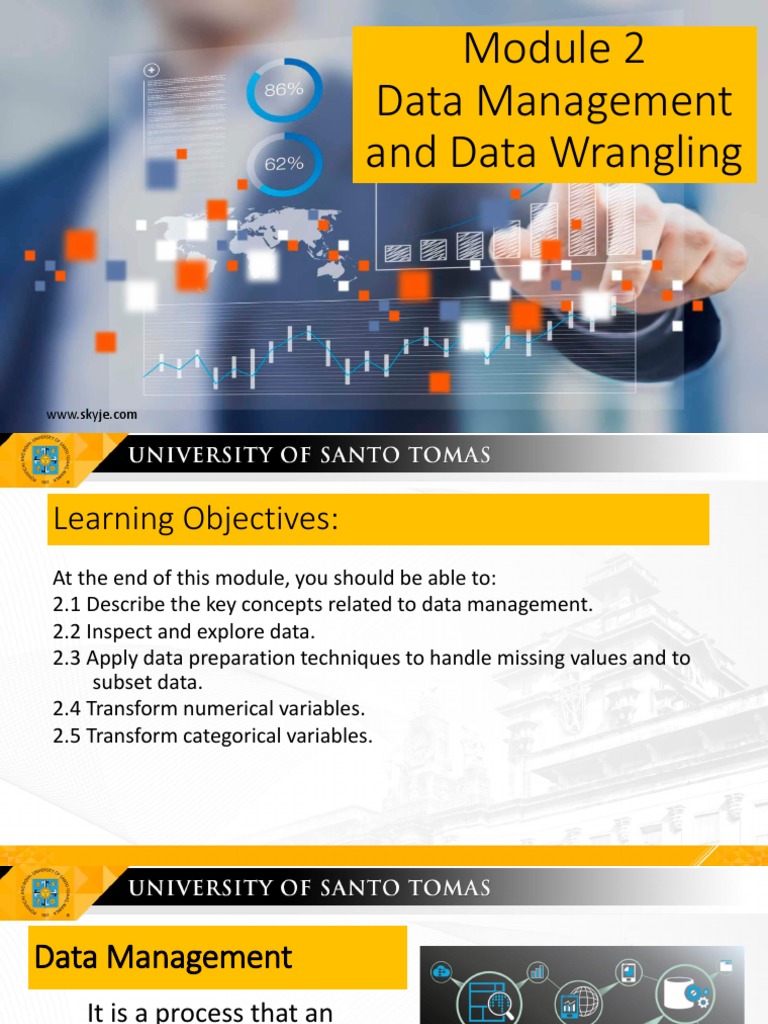 Module 2 - Data Management and Data Wrangling | PDF | Databases | Data ... Module 2 - Data Management and Data Wrangling | PDF | Databases | Data ...