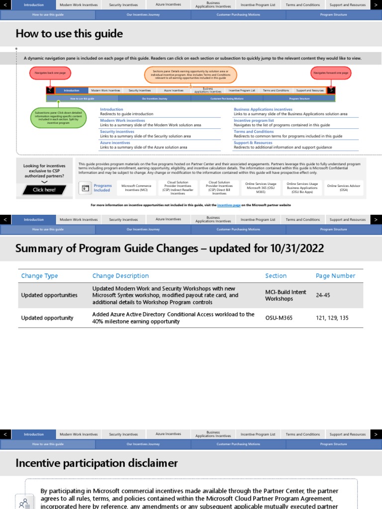 Microsoft Partner Incentives Guide | PDF | Microsoft Azure | Cloud ...