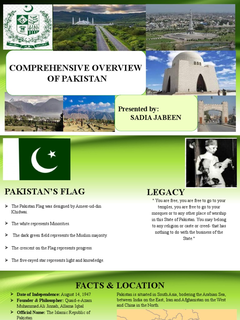 1 - Comprehensive View of Pakistan | PDF | Pakistan | South Asia