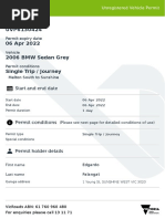 Zim Driving Licence Explained | PDF