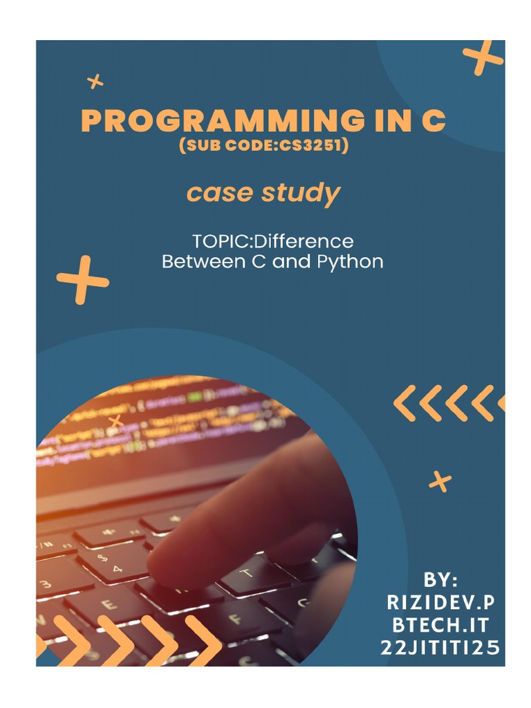 Case Study C | PDF | Python (Programming Language) | Computer Programming