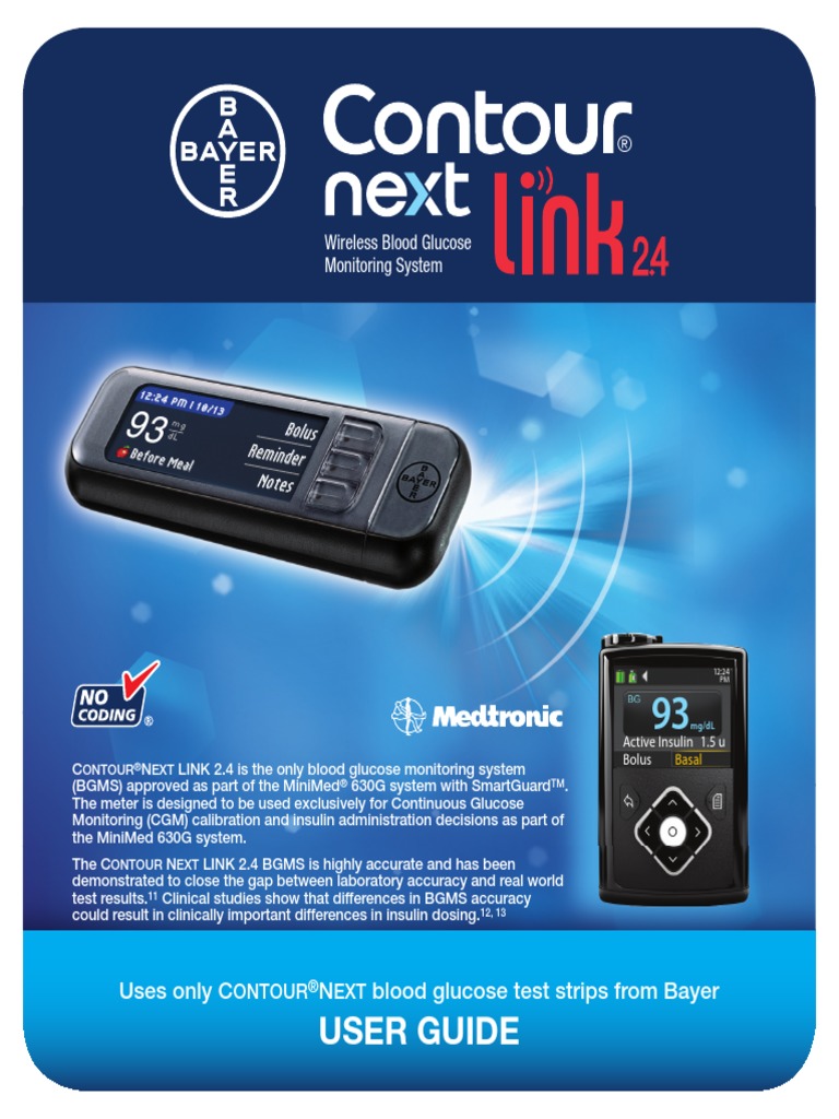 CONTOUR-Next-LINK-2.4-Meter-UserGuide | PDF | Usb | Clinical Medicine