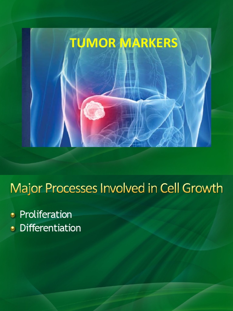 Instructor's Presentation-Tumor Markers | PDF | Cancer | Biomarker