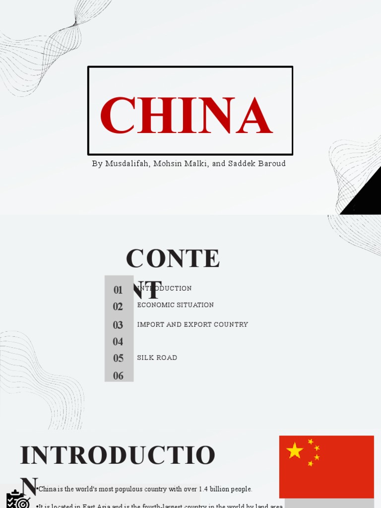 China Presentation | PDF | China | World Politics