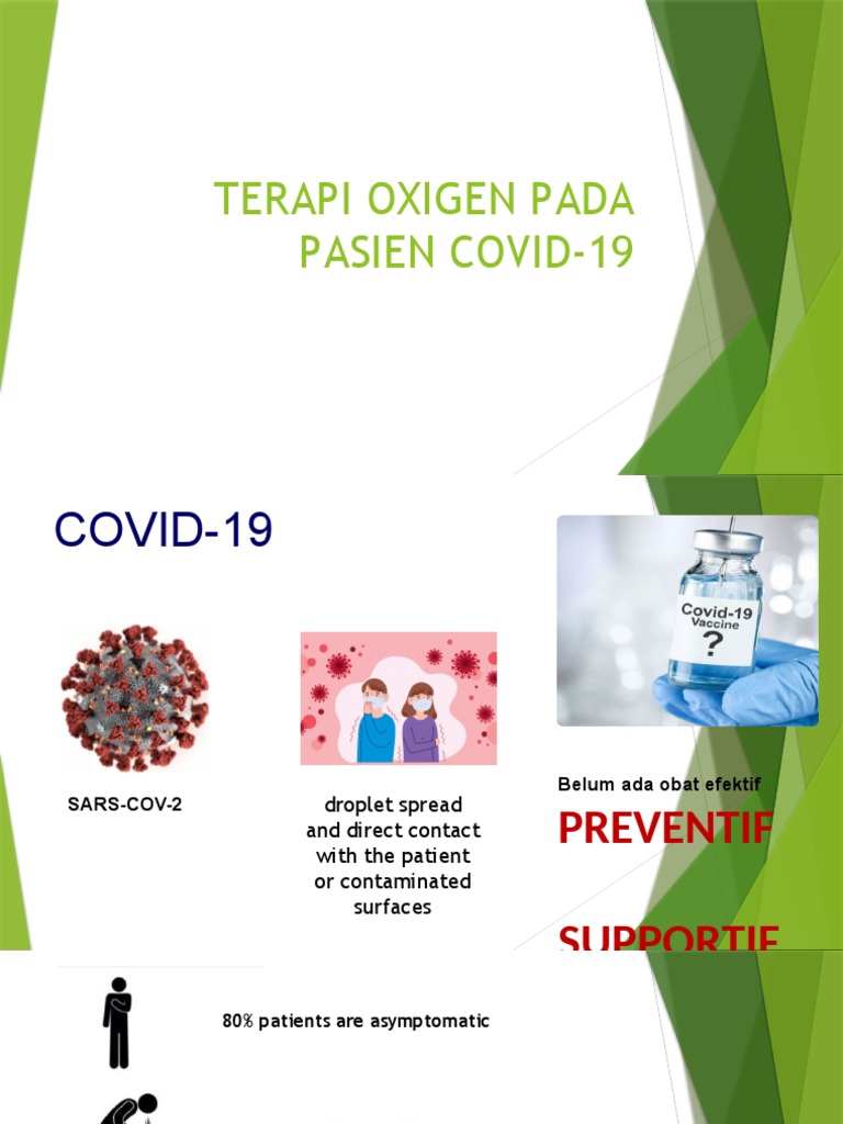 Terapi Oxygen Pada Pasien Covd-19 | PDF | Clinical Medicine | Medical Specialties