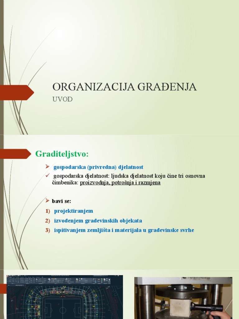 01 Graditeljstvo | PDF