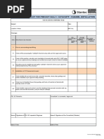 Air Test Record Sheet | PDF