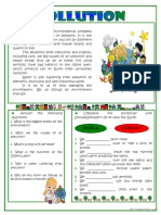 Reading Comprehension - Pollution 2 | PDF | Pollution | Waste
