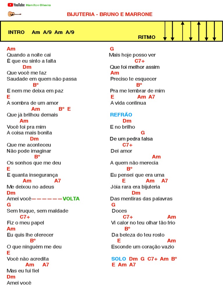 Bijuteria - Bruno e Marrone | PDF