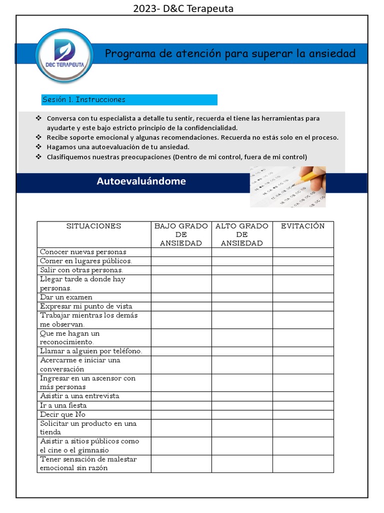 Supera la Ansiedad: Guía Práctica | PDF