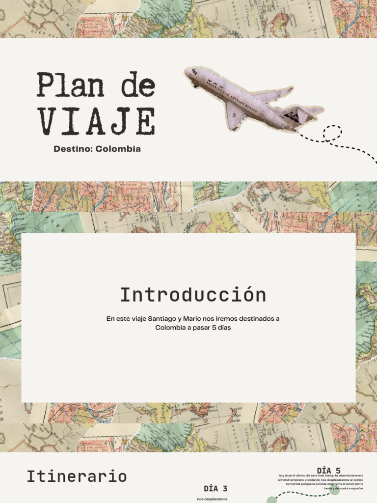 Plan De: Viaje | PDF