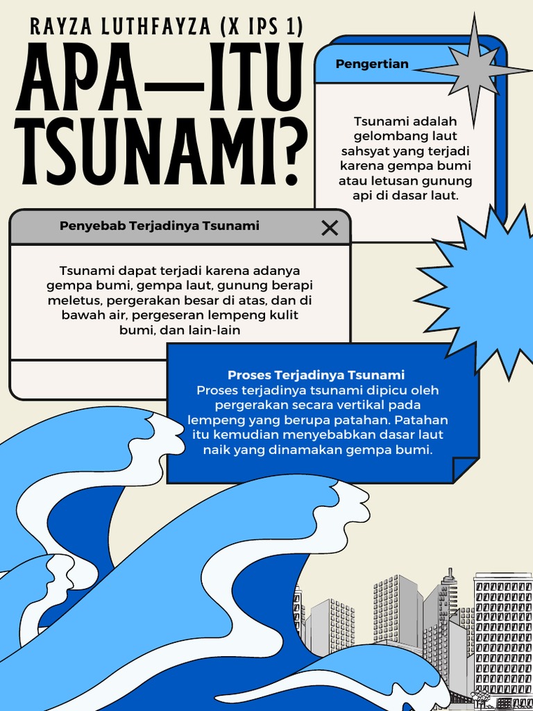 APA ITU Tsunami | PDF