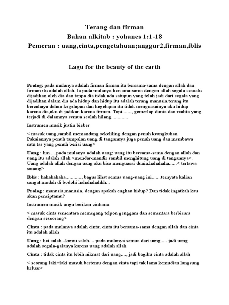 Terang Dan Firman | PDF | Seni