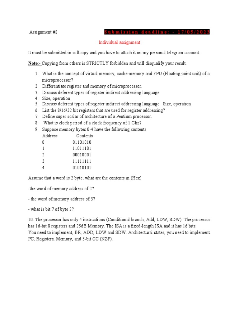 Individual Assignment | PDF