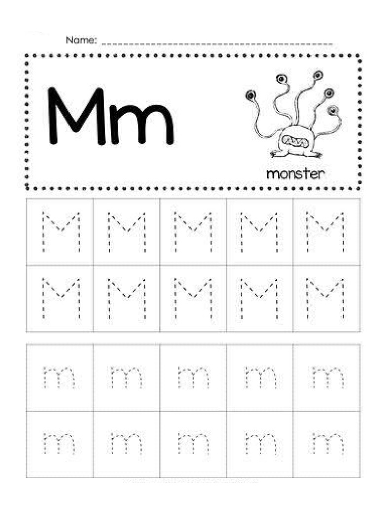 Letter M | PDF