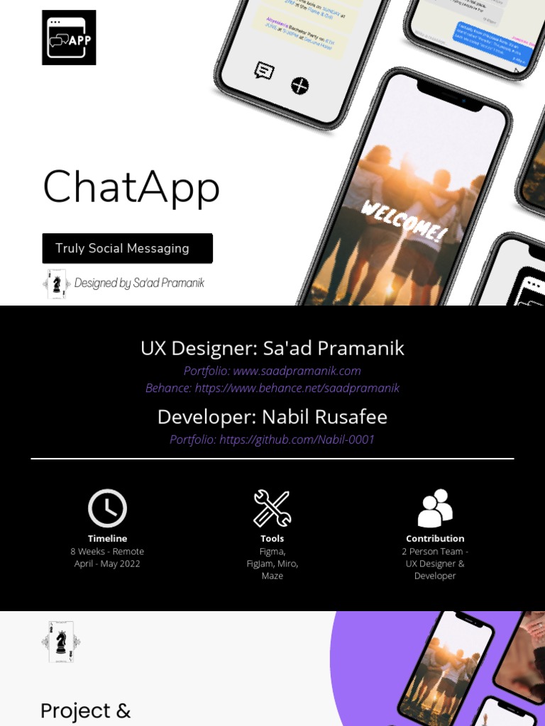 Chat App | Download Free PDF | Usability | Instant Messaging
