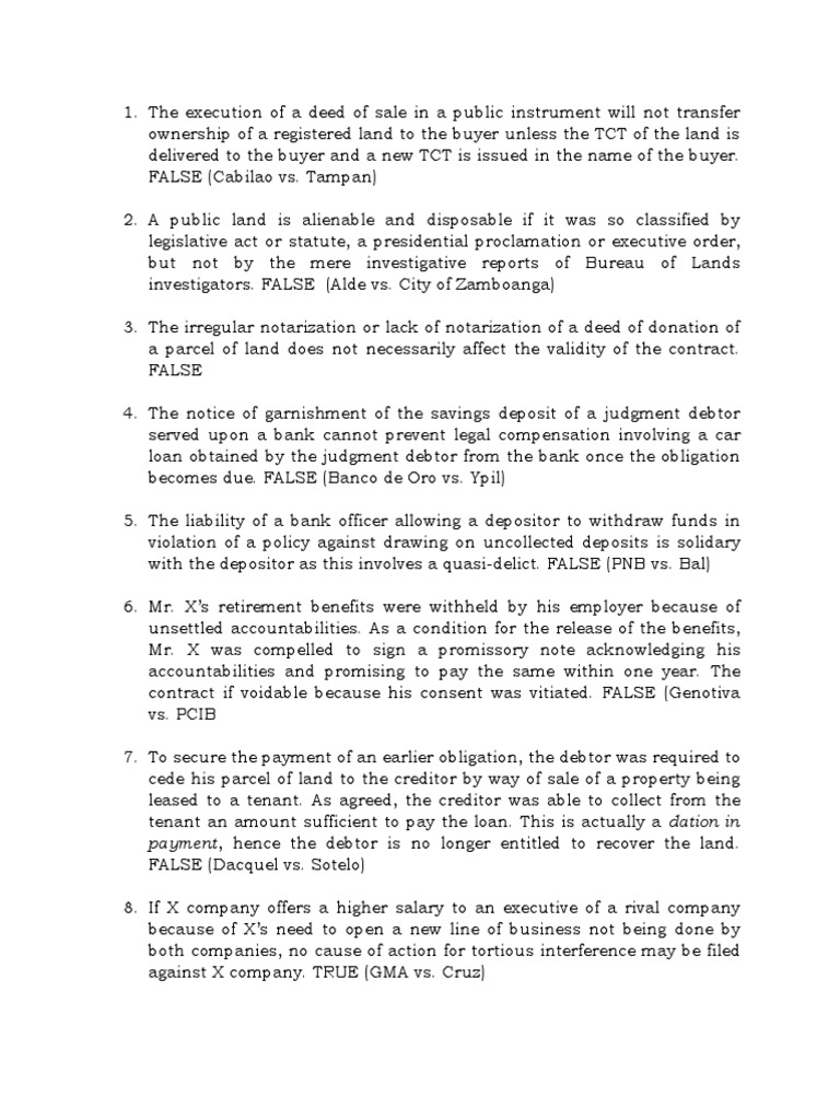 Civ2 Quiz May 13 2023 | PDF | Trust Law | Legal Liability