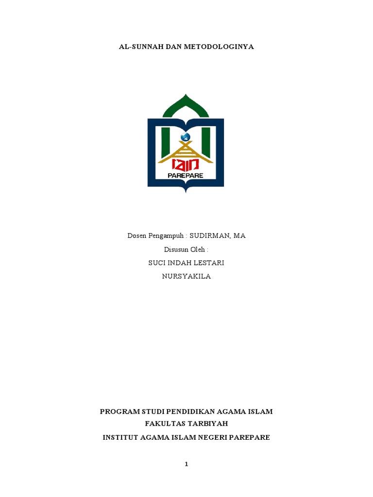 Al-Sunnah Dan Metodologinya | PDF
