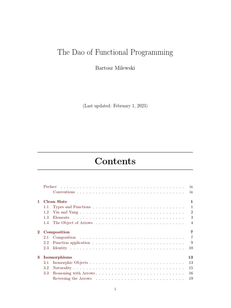 Dao FP | PDF | Mathematics | Mathematical Concepts