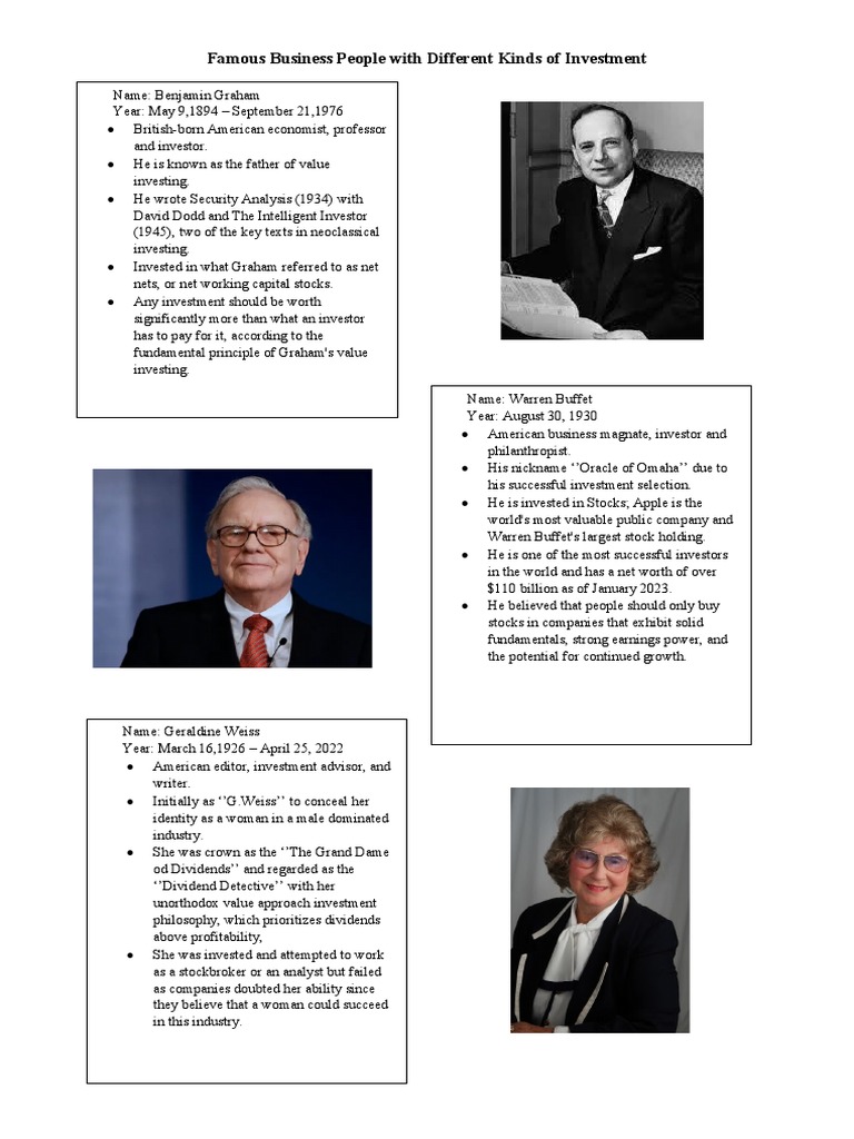Investment Legends and Strategies | PDF | Investing | Financial Markets