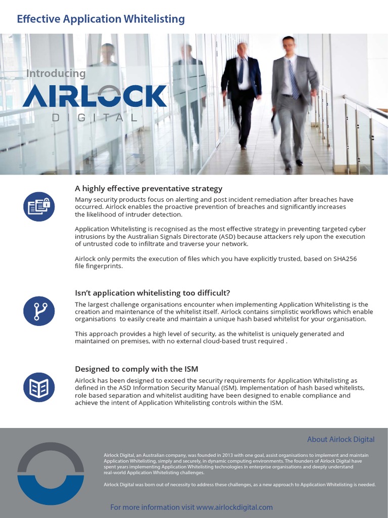 Airlock Datasheet | PDF | Computing | Computer Science