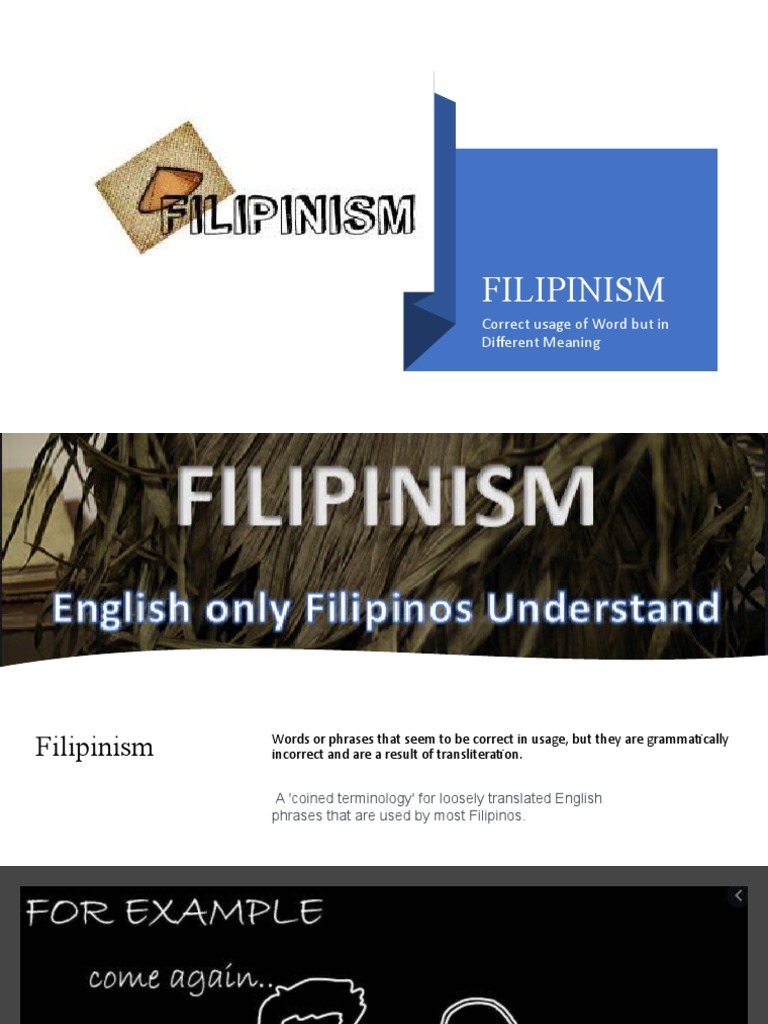 FILIPINISM | PDF