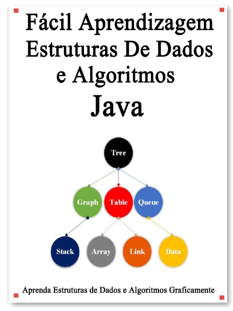 Fácil Aprendizagem Estruturas de Dados e Algoritmos Java Aprenda Facilmente Estruturas de Dados ...