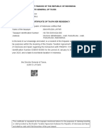 DGT-1 Form for Indonesia Tax Relief | PDF | Income Tax | Withholding Tax