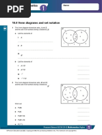 Venn Diagrams Video - Corbettmaths | PDF