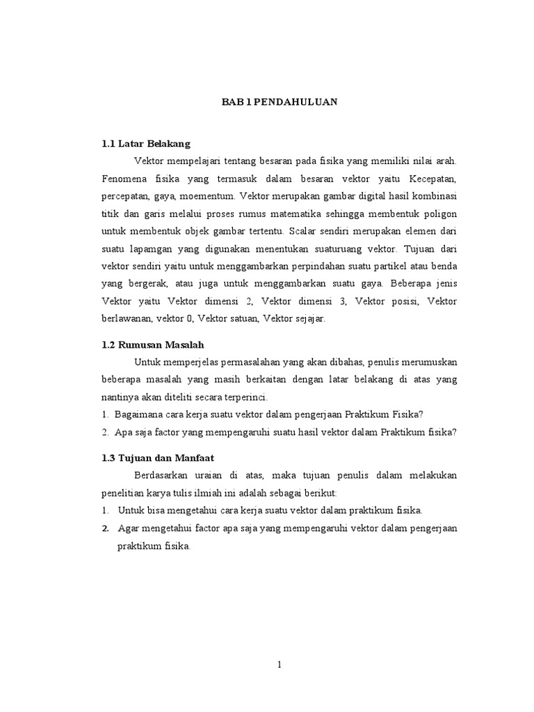 Modul 2 Vektor FIX | PDF