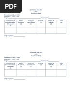 Arnis Score Sheets | PDF