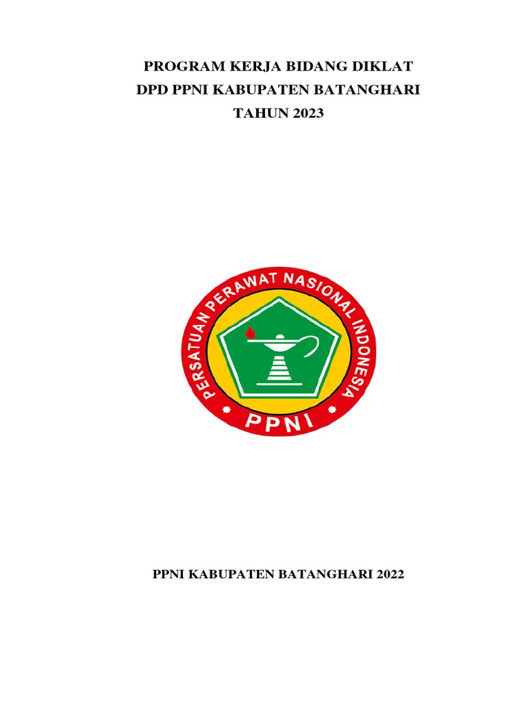 Program Kerja Diklat Ppni 2023 | PDF | Bisnis