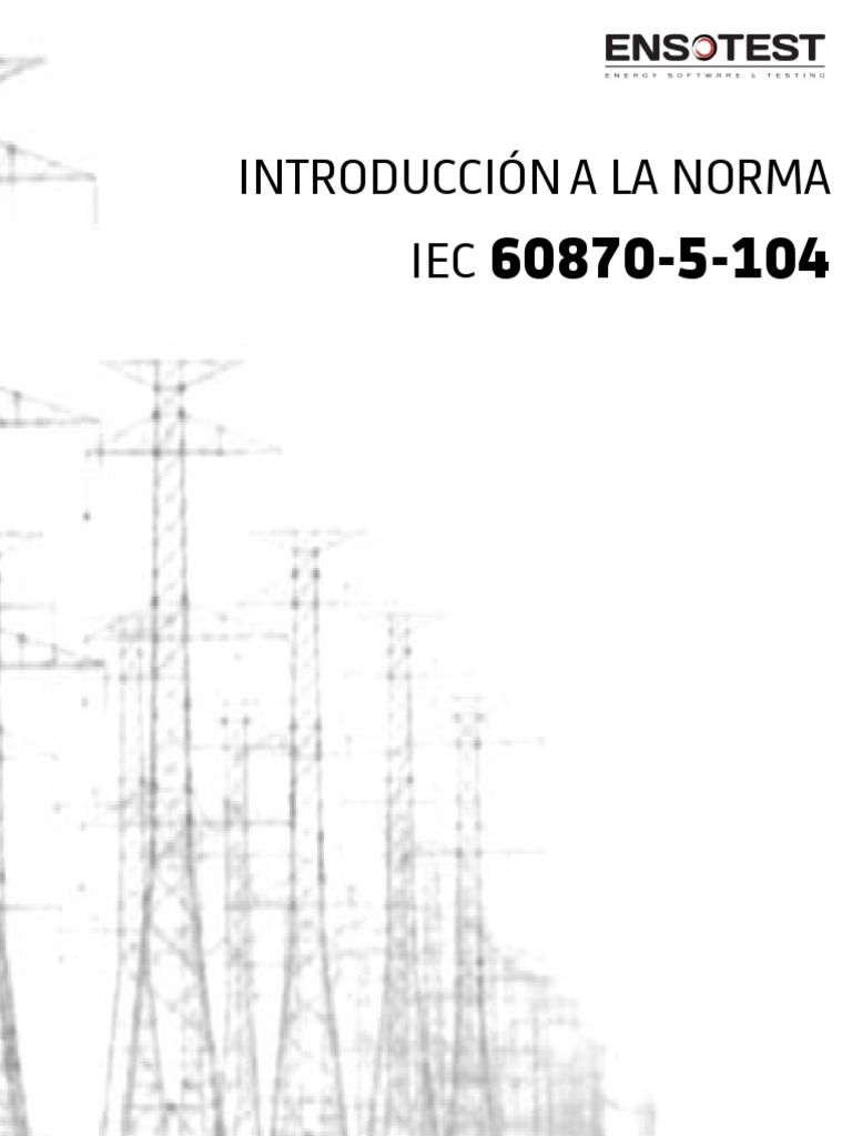 Introducción IEC 60870-5-104 | PDF | Protocolo de Control de ...