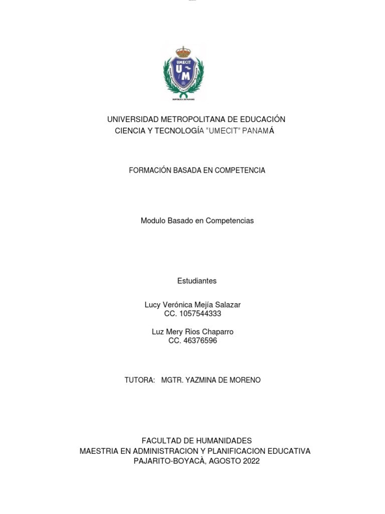 Diseño de Modulo | PDF | Plan de estudios | Evaluación