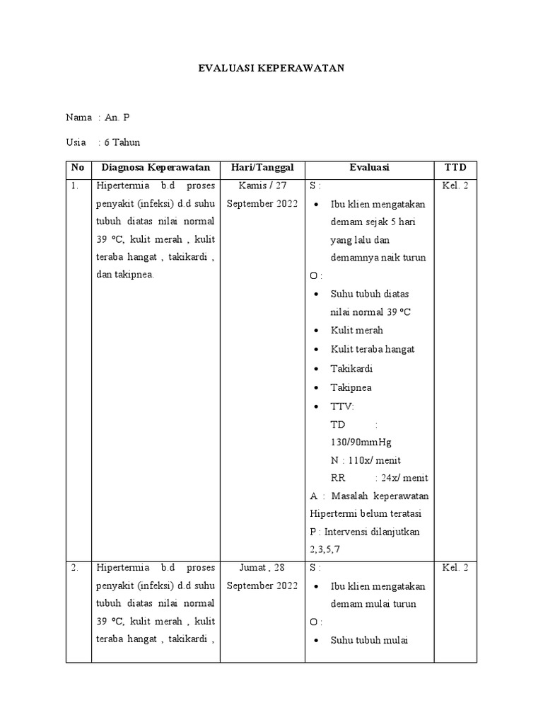 Evaluasi Demam Typoid | PDF