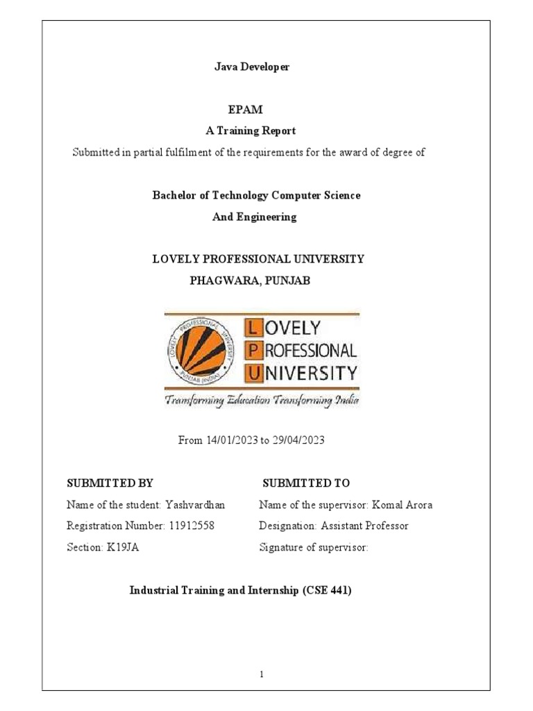 Epam Report | PDF | Model–View–Controller | Method (Computer Programming)