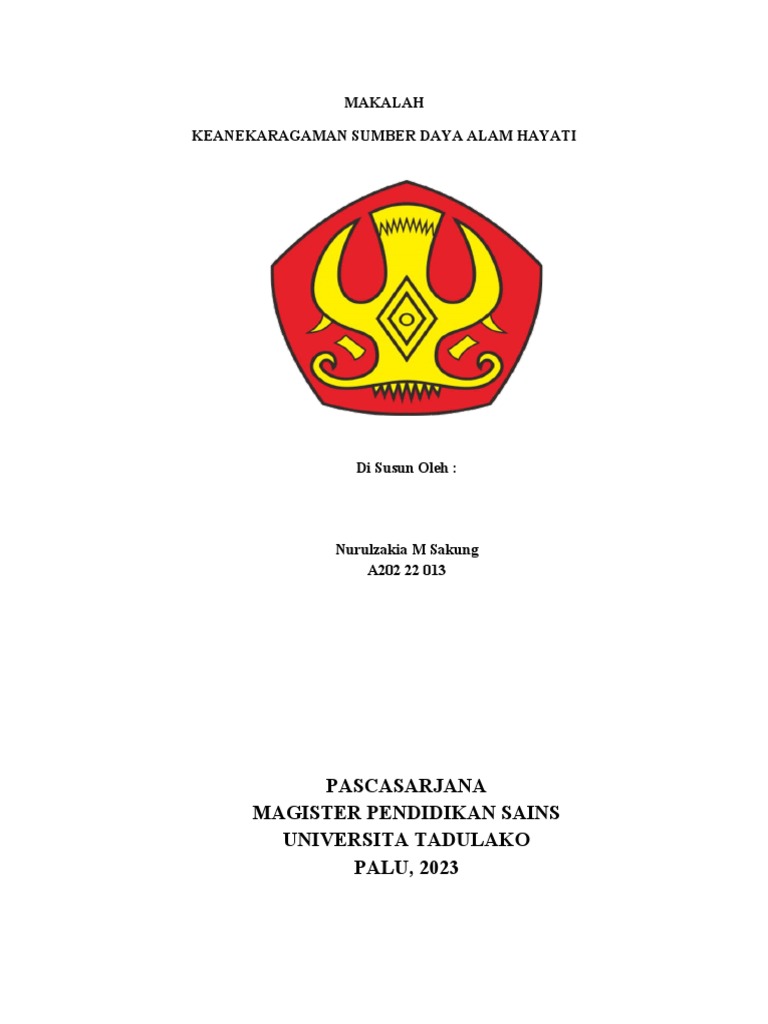 MAKALAH Keanekaragaman Hayati | PDF