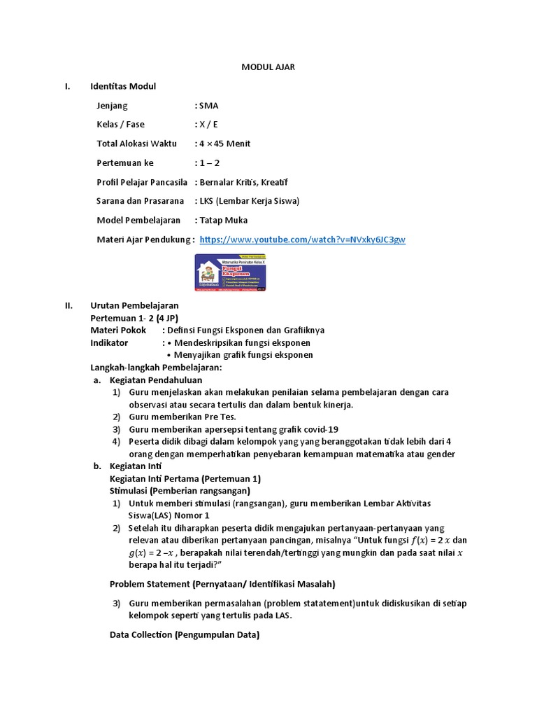 Modul Ajar Kelas 10 Pdf