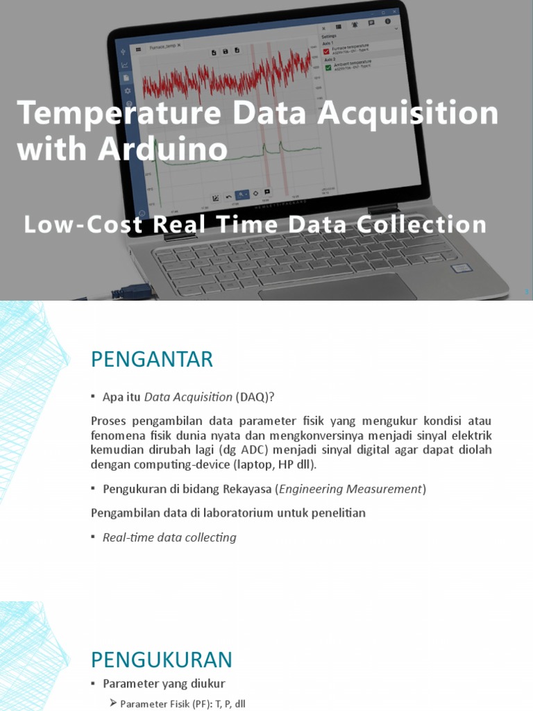 Temperature Data Acquisition With Arduino (Kelas Pengukuran Dan ...