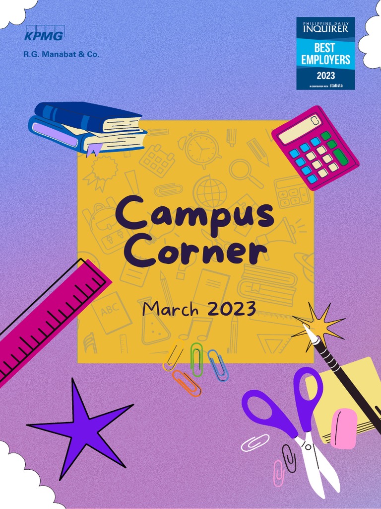 Campus Corner March Issue | PDF | Mindset | Debits And Credits