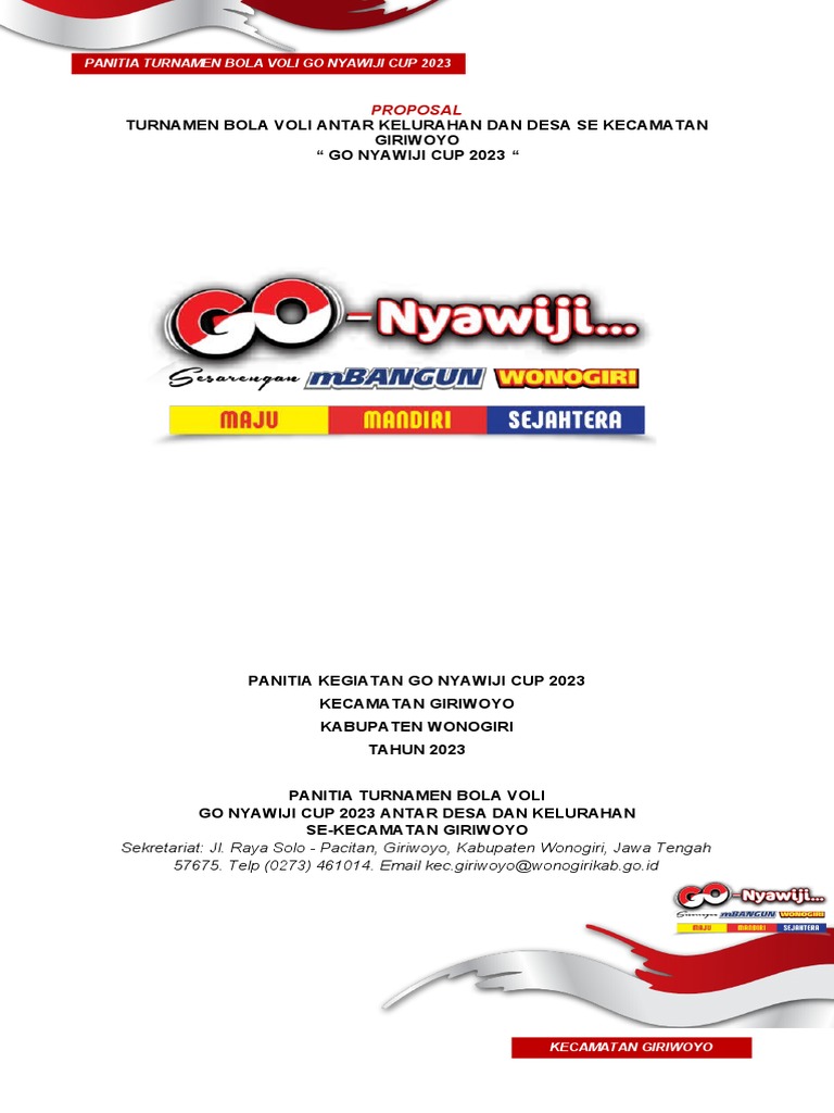PROPOSAL go nyawiji (1) | PDF