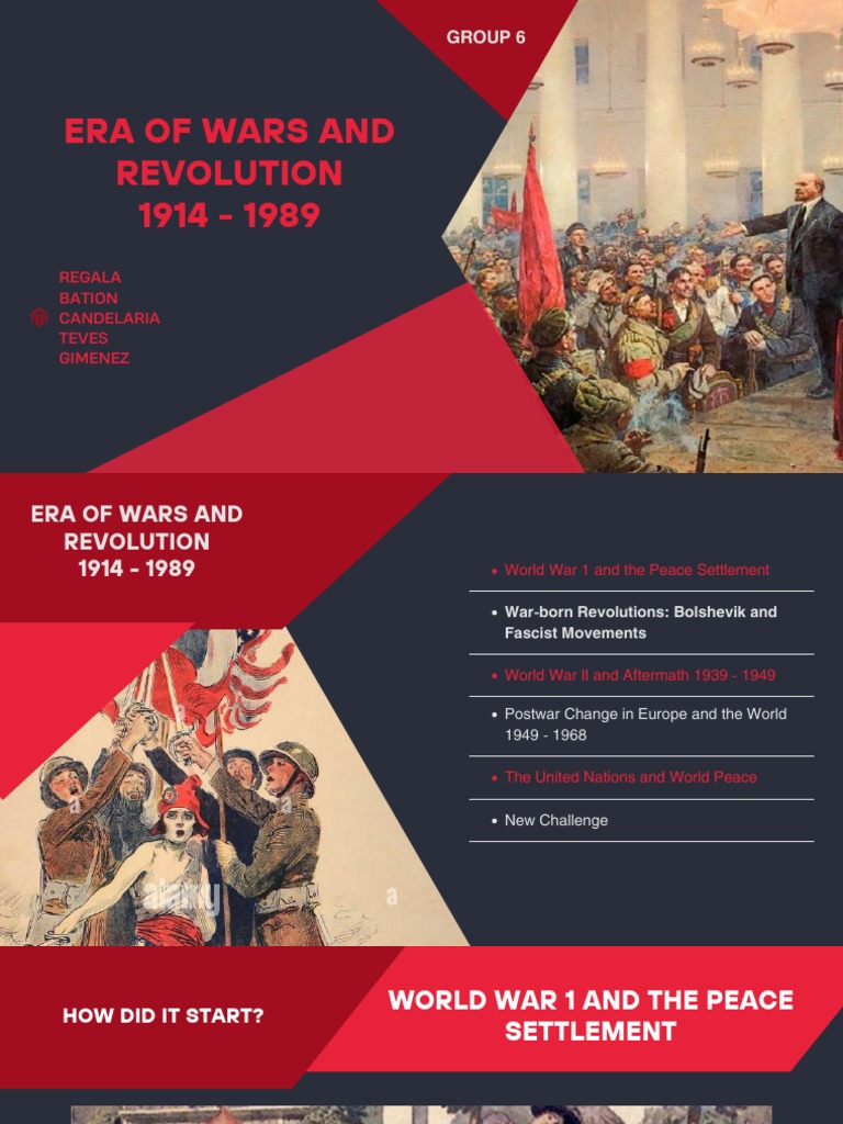 Era of Wars and Revolution 1914 1989 | PDF | United Nations ...