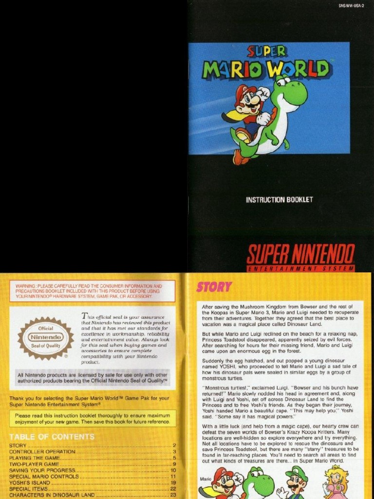 Super Mario World (U) | PDF