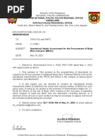 Guidelines in The Reassignment of PNP Personnel Who Are Witness in Drug ...