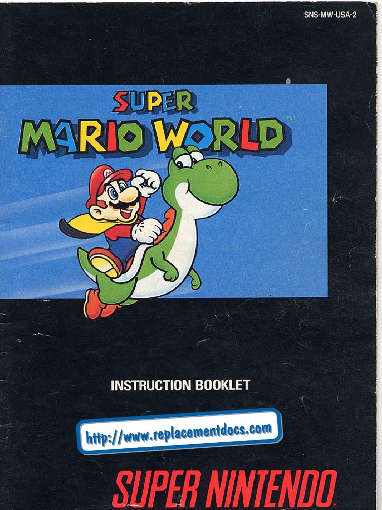 Super Mario World (Alternate Scan) (U) | PDF