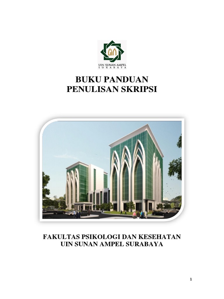 Buku Panduan Penulisan Skripsi FPK | PDF