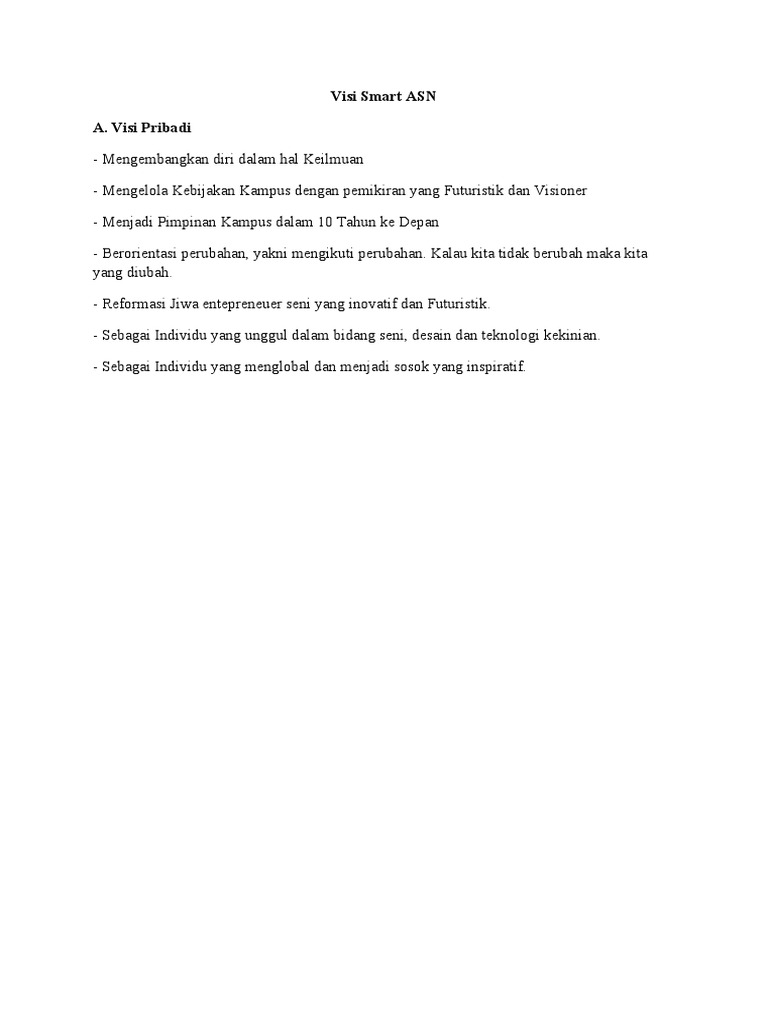 Visi Smart ASN | PDF | Komputer