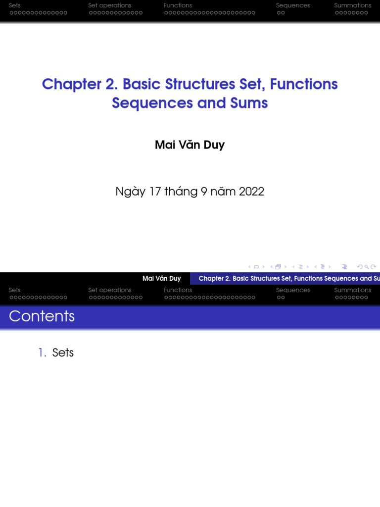 Chapter 2basic Structures Sets Functions Sequences And Sums Pdf Function Mathematics 
