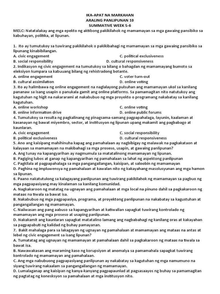 Week 5 8 Summative | PDF