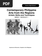 Arts 10 Quarter 2 Module 1 | PDF | Paintings | Tablet Computer